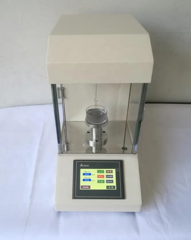 ASTM D971 Du Nouy Ring Transformer Oil Surface Tension Tester