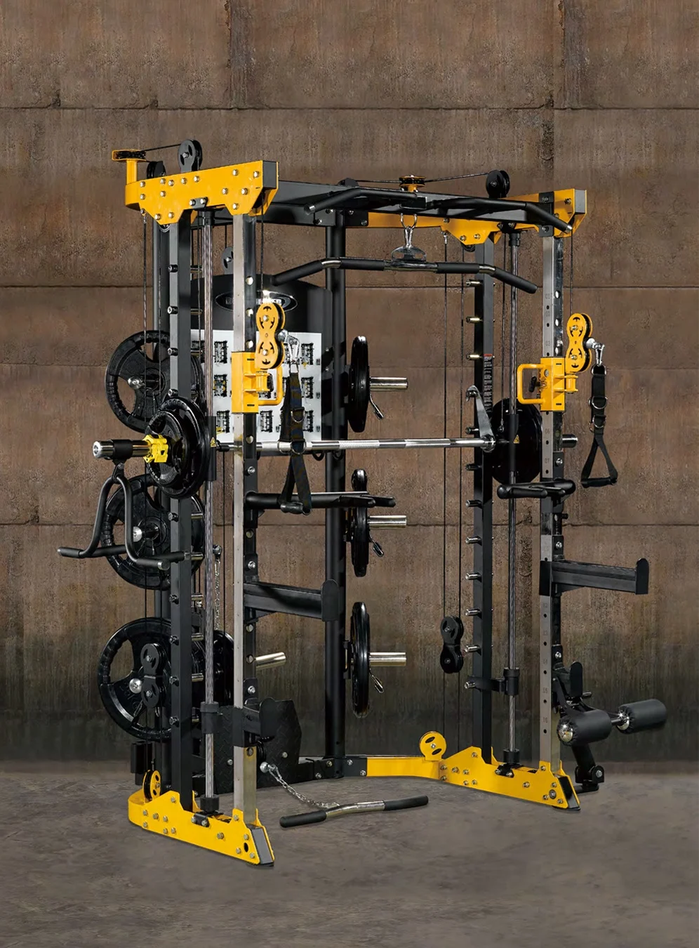 High Quality Home Cable Crossover - Power Cage & Smith Machine
