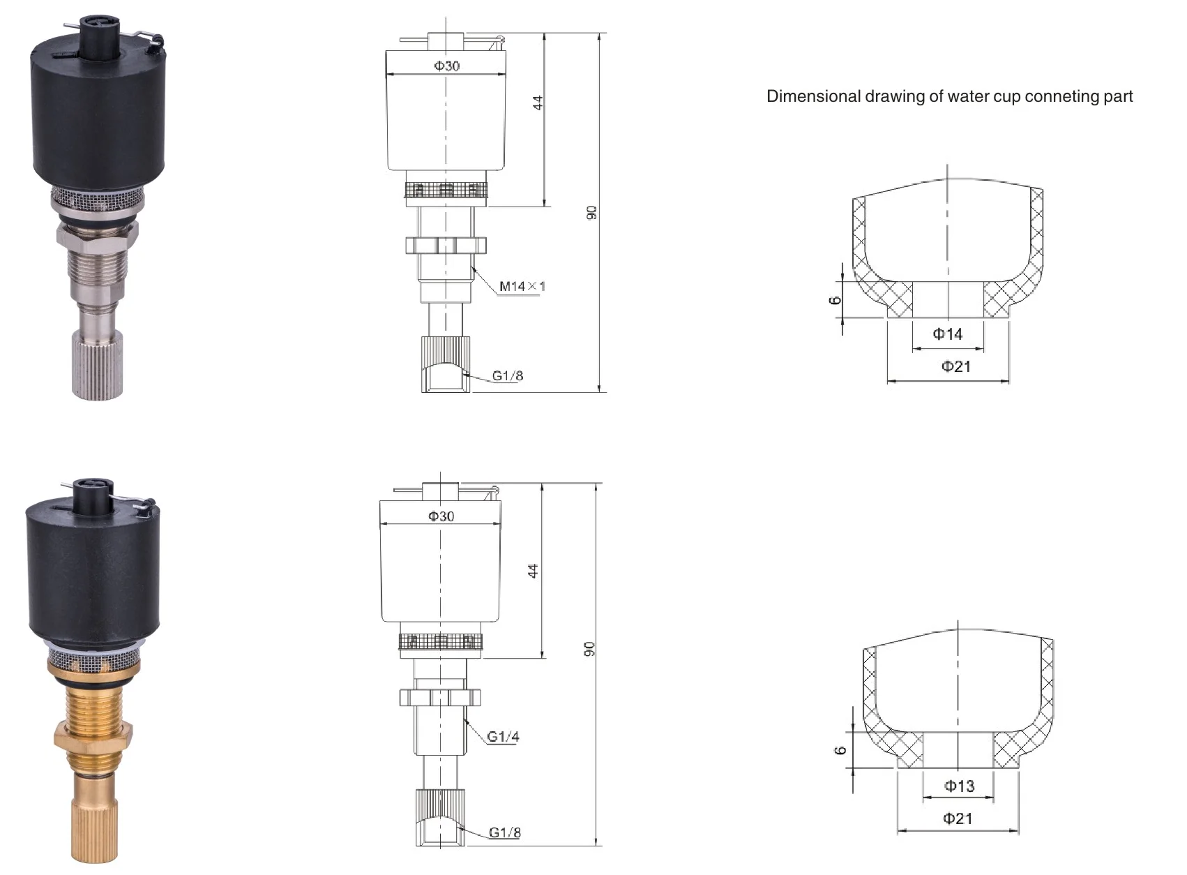 High Performance Brass Auto Drain for Pneumatic Filters