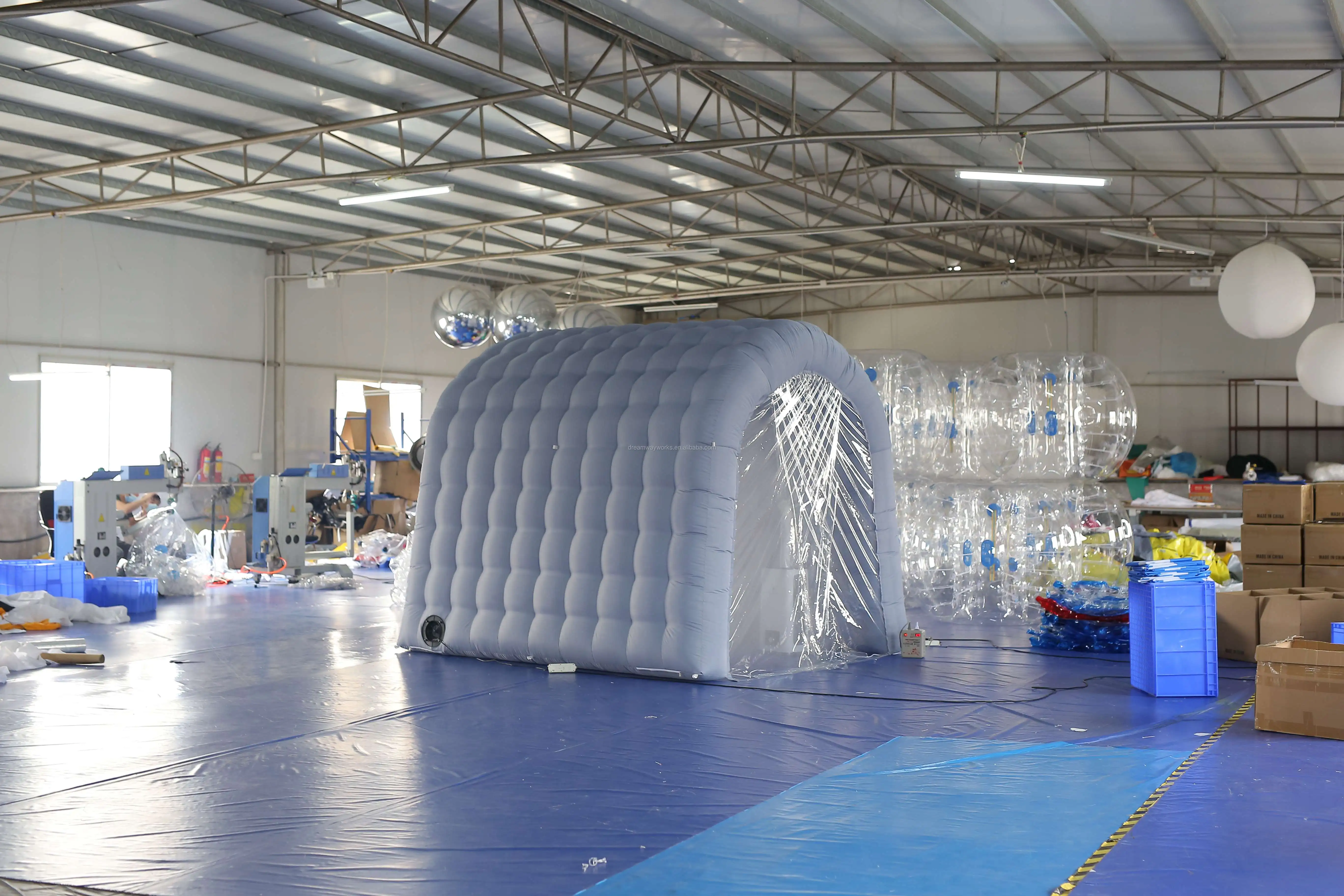 Decontamination Inflatable Tent, Inflatable Spray Tunnel Tent with Free ...