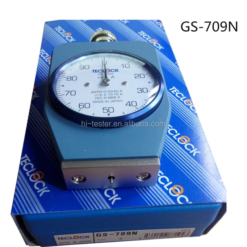 TECLOCK GS-709N Rubber Hardness Tester - Handy Durometers