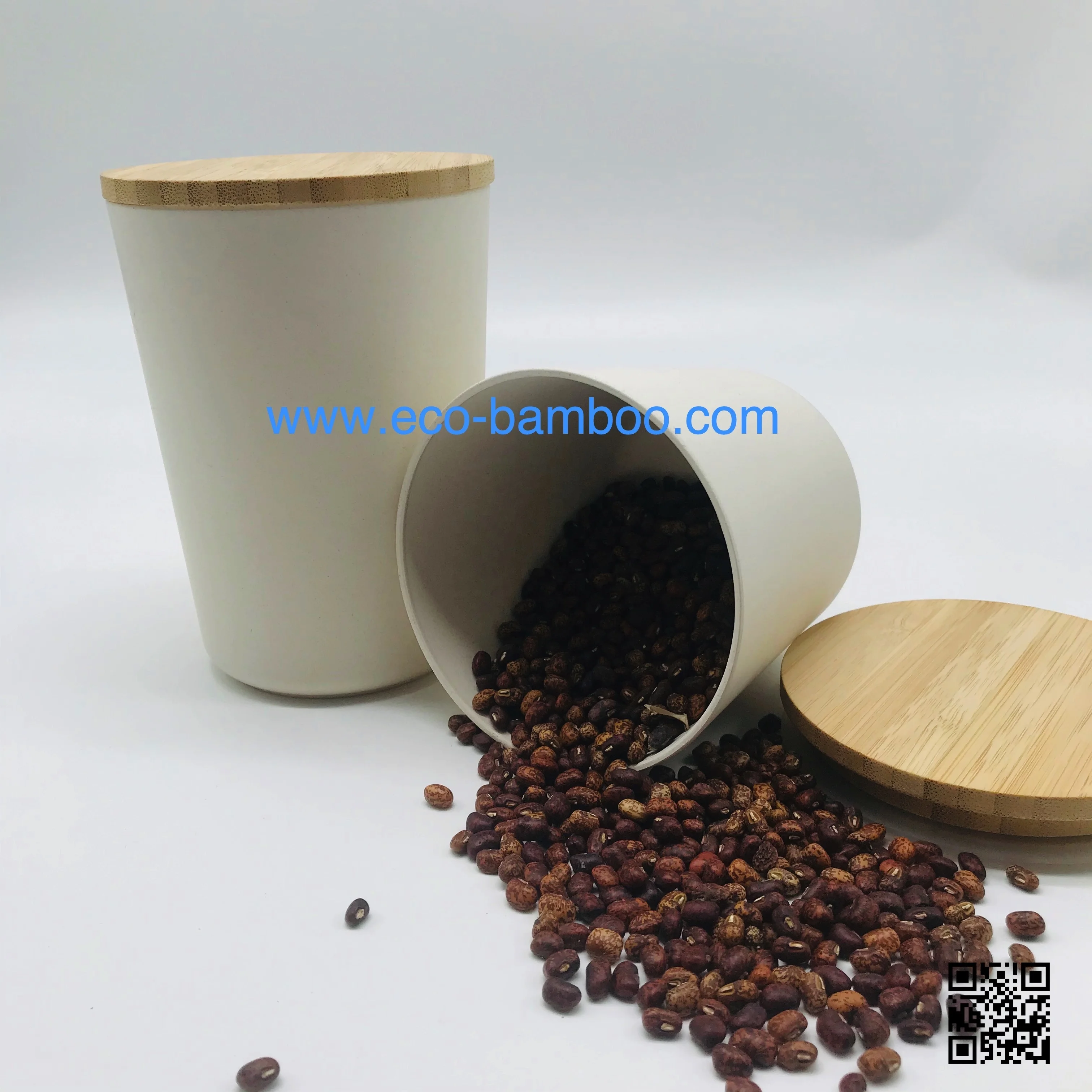 Reusable PLA Bamboo Food Containers - Sustainable & Durable