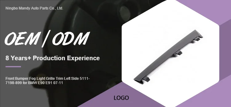 Garniture De Calandre De Phare Antibrouillard Avant Côté Gauche ...