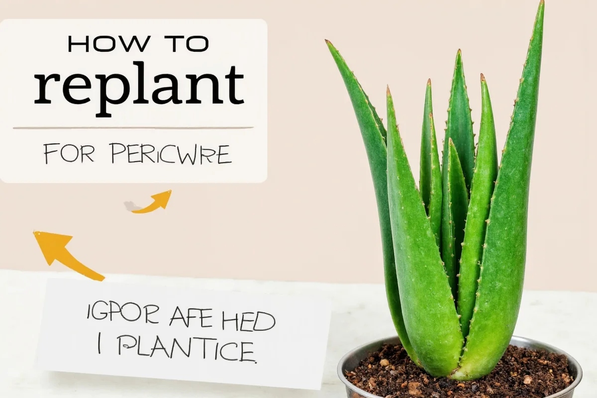 How to Replant an Aloe Vera Plant: Step-by-Step Guide