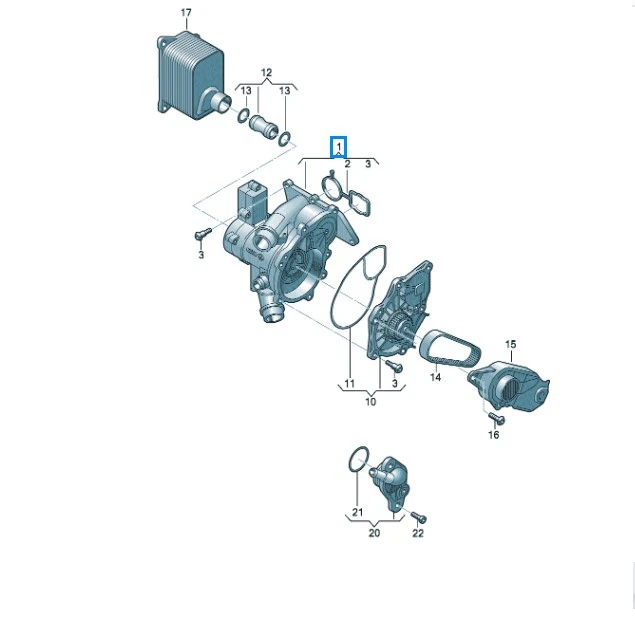 06l 121 011 G 06l121011a 06l121011b 06l121600d 06k121111s Electric Car ...