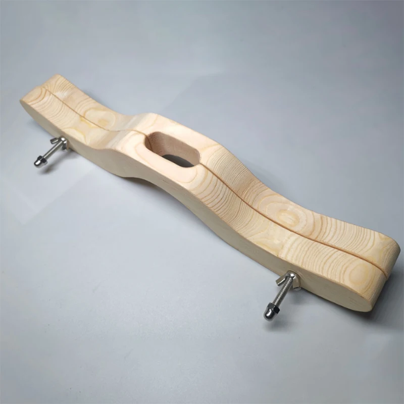 Handmade Wooden Humbler Testicle Cuffs for BDSM Restraint