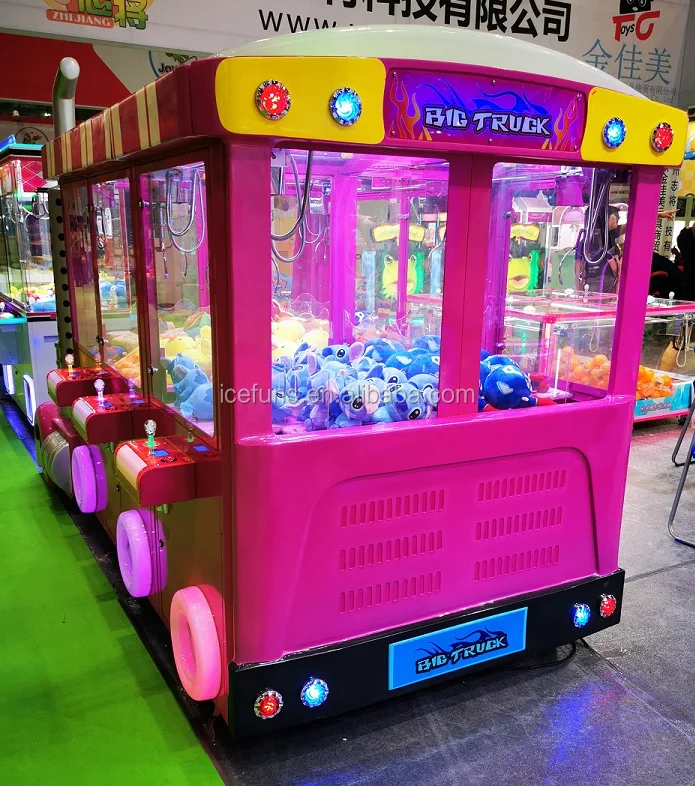 2021 Big Truck Doll Catcher Arcade Claw Crane Machine for Sale