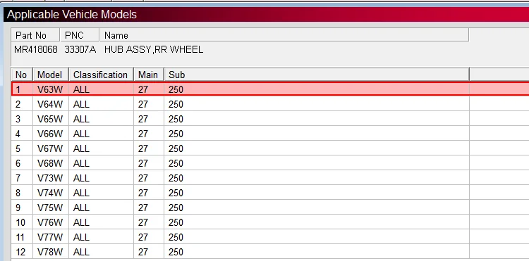 Auto Wheel Hub Assy For Mitsubishi Pajero Montero V63w V64w V65w V66w ...