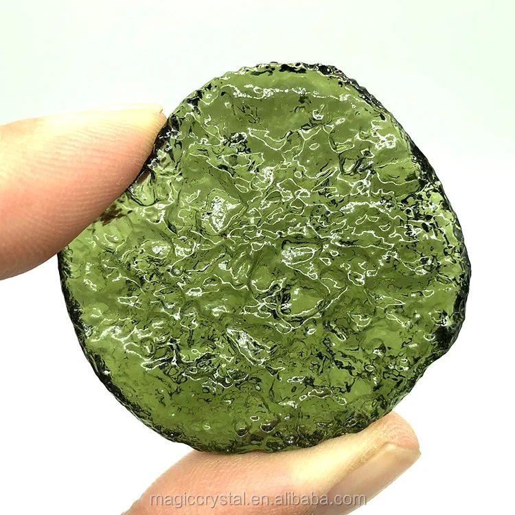 Wholesale Cheap Price Artificial Green Moldavite Stones For Pendant ...