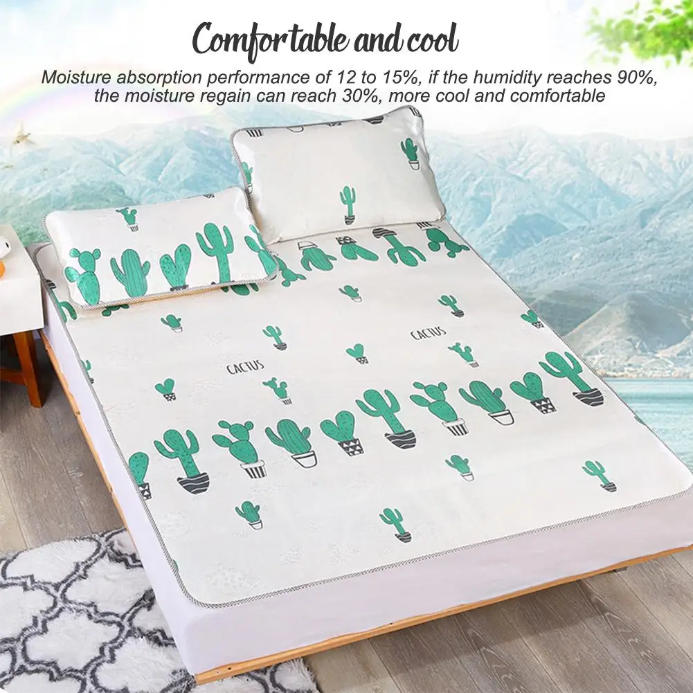 Foldable Cooling Pad 3d Print Summer Ice Silk Cooling Mat For Floor ...