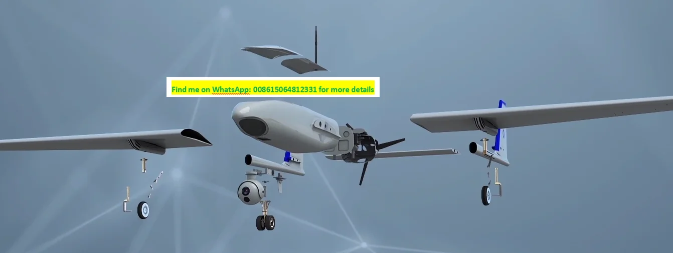 20kg Large Payload Fixed Wing Long Range And Long Endurance Commercial ...
