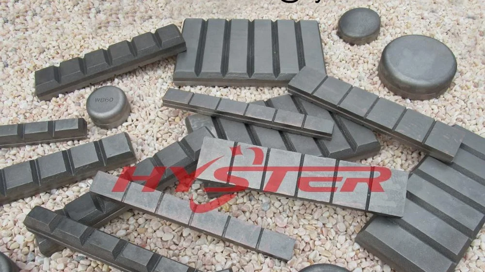 Professional Manufacturer Hunan Hyster White Iron Chocky Blocks Wear ...