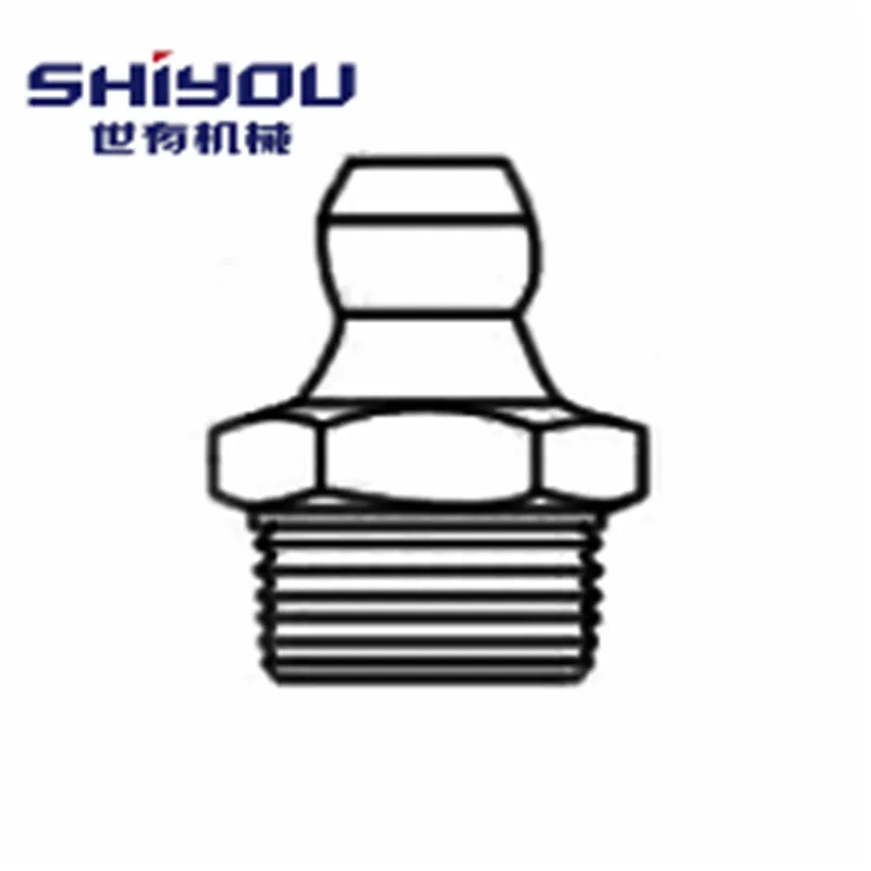 Elbow M10 Grease Fitting Taper Fittings Straight Grease Nipple - Buy ...