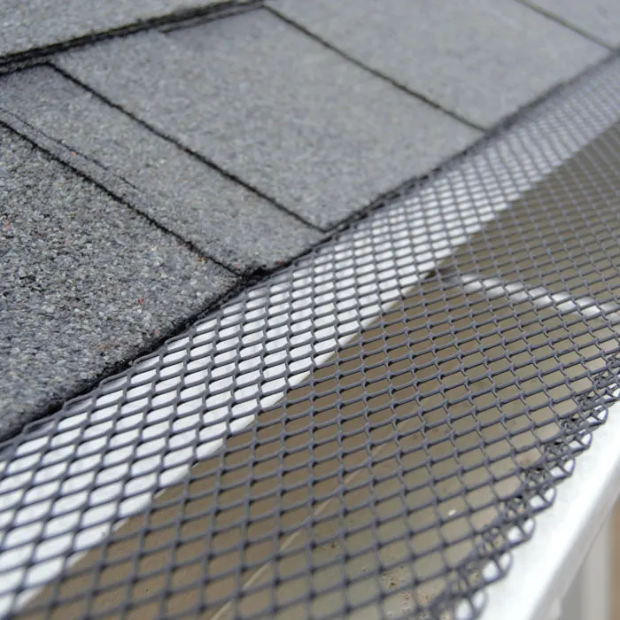 0.5mm 0.7mm 1mm Aluminum Expanded Metal Mesh Screen Gutter Guard Mesh ...