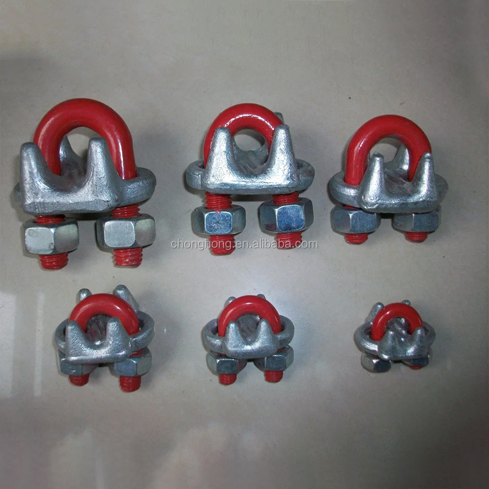 Heavy Duty Wire Rope Clips - Reliable Carbon Steel Fittings