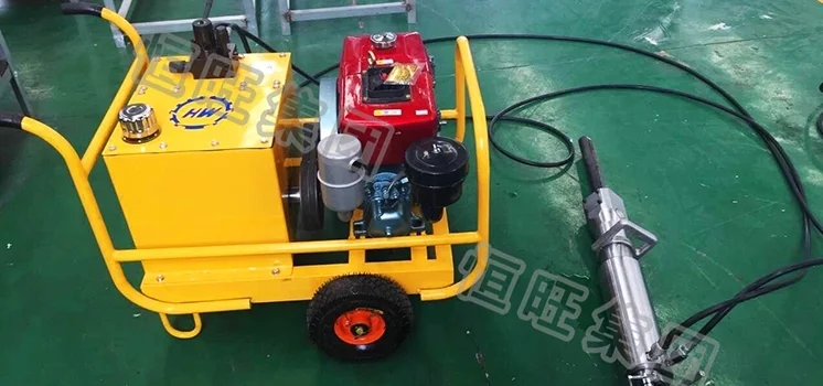 Manual Rock Core Splitter Hydraulic Stone Splitter Cracking Machine For ...