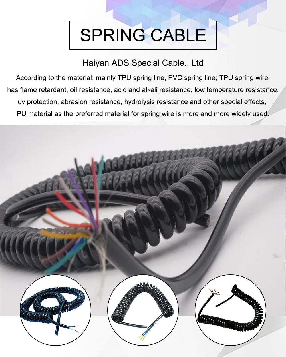 Spring Spiral Cable - CNC Handheld Encoder MPG Solutions
