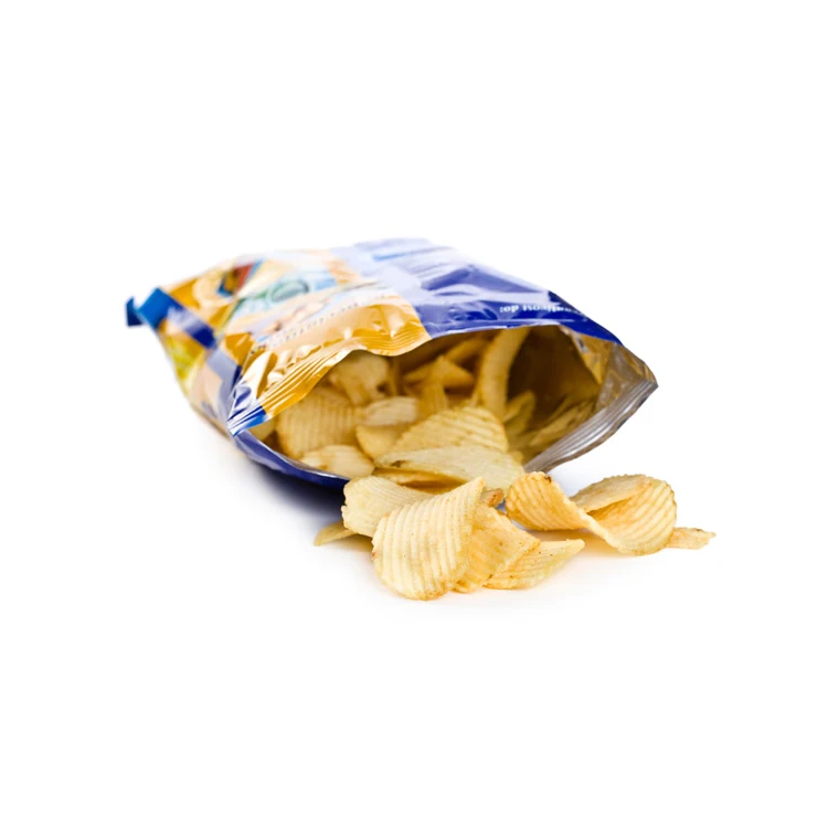 Custom Printed Snack Food Plastic Back Seal Bags