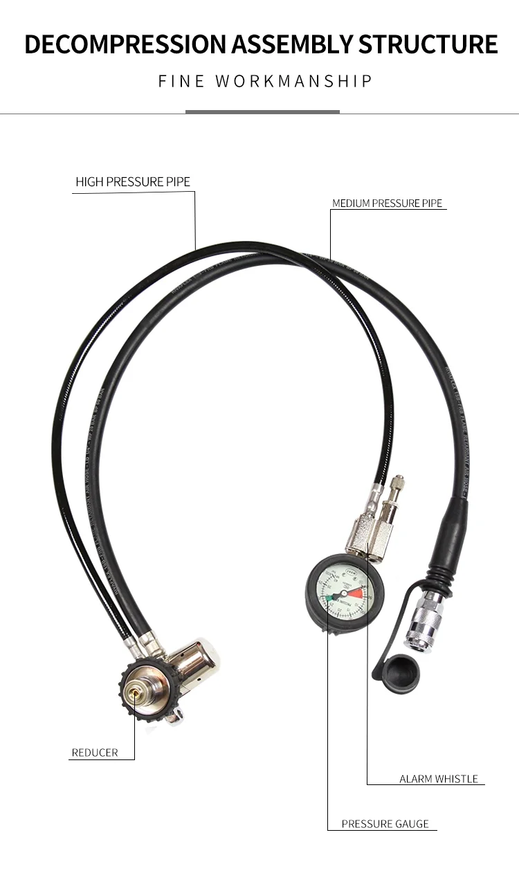 High Quality Scba Pressure Reducer Valve For Fire Fighting Equipment ...