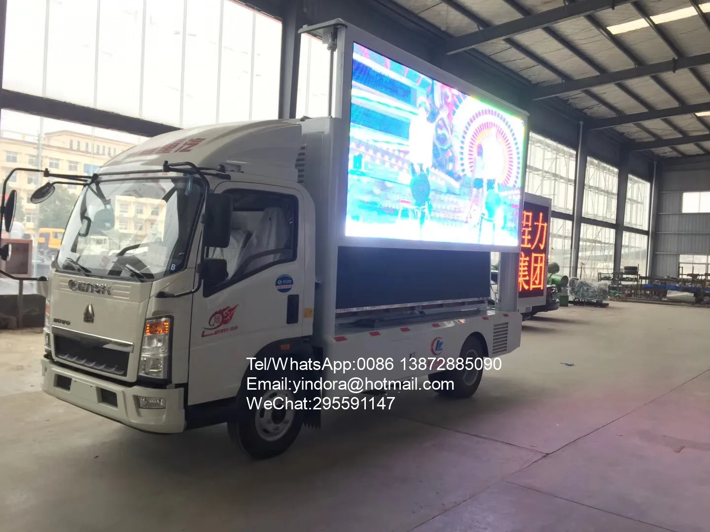 Mobile Advertising Led Billboard Display Body Media Outdoor ...