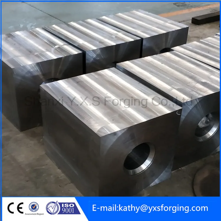 Forged Carbon Steel Block/alloy Steel/die Forging/forging Part - Buy ...