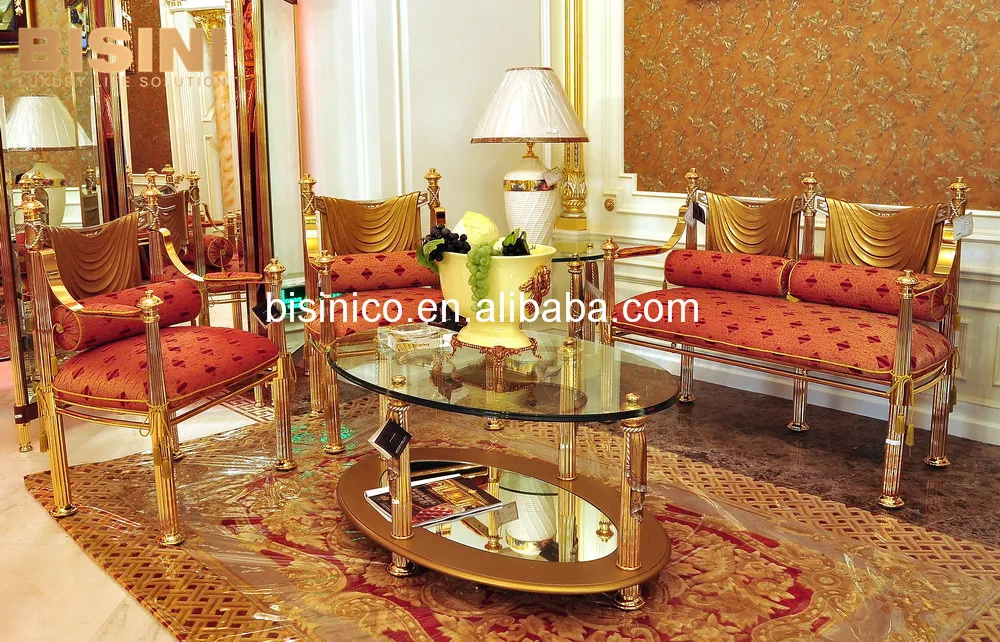 BISINI Saudi Arabia Majlis Arabic Sofa - Royal Palace Style