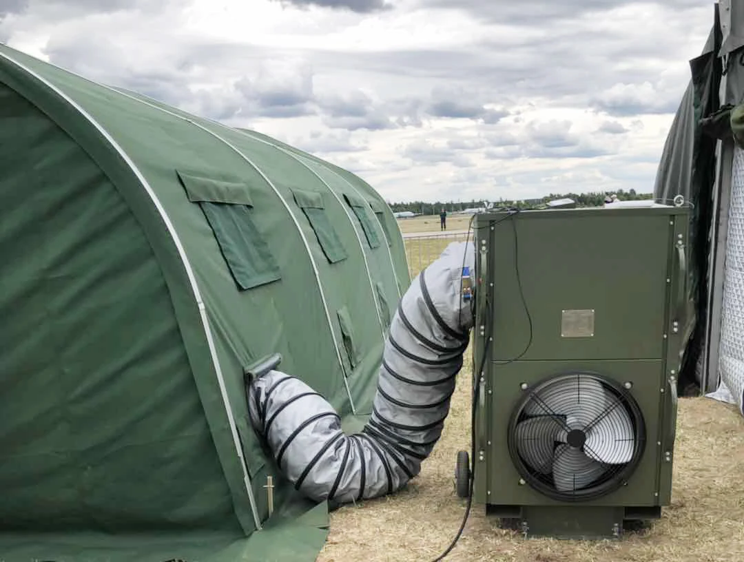 Field Hospital Mobile Cooling & Heating Air Conditioner 48000 BTU ...
