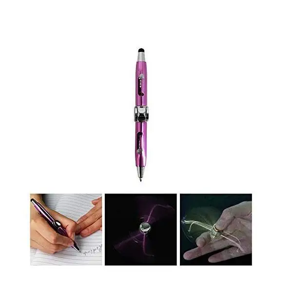 Multi-functional 3 In 1 Hand Rotating Pen Anti-anxiety Rotator Toy Pen ...