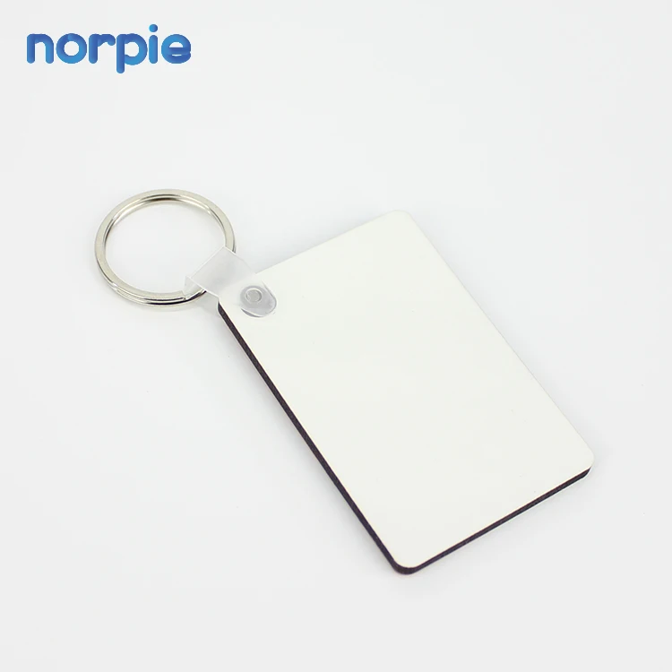 Funny Custom Sublimation Wood Rectangle Blank Mdf Keychains - Buy ...