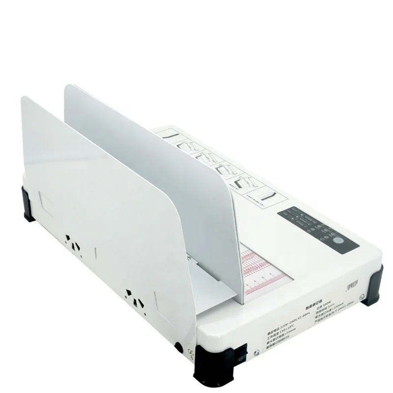 WD-50 Desktop A4 Size Hot Binder Mini Manual Hot Melt Glue Book Binding ...