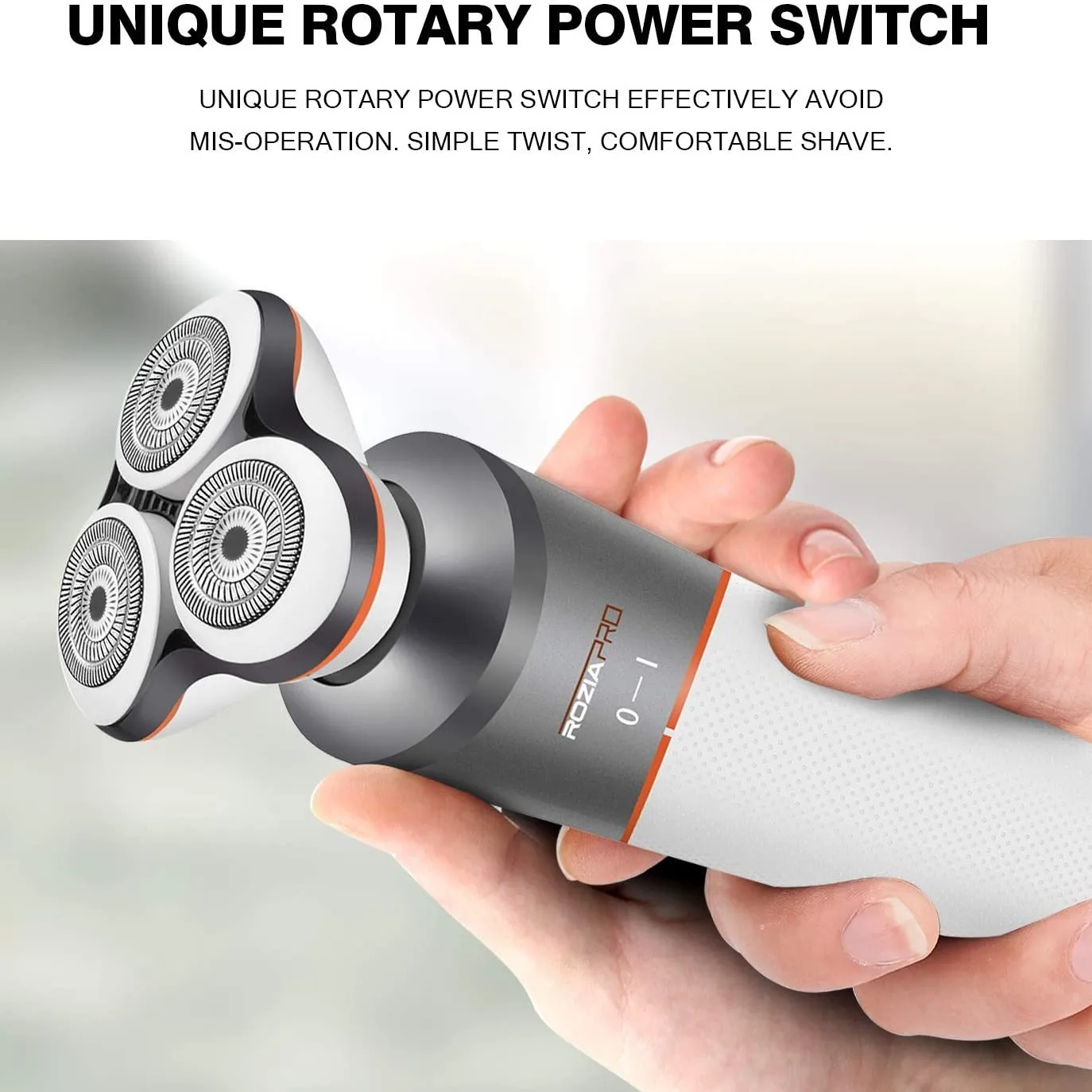 ROZIA Electric Razor for Men - Precision Grooming Kit