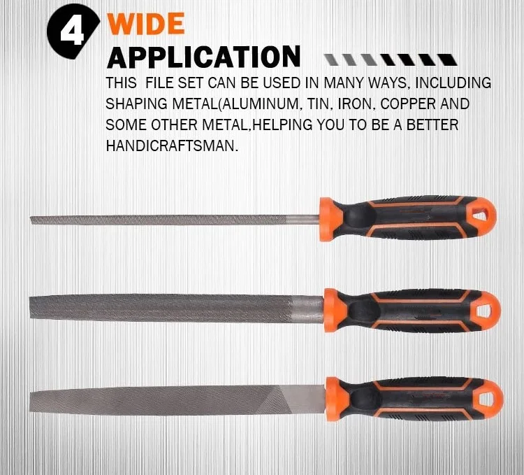 High Quality Different Types Sizes Wood Rasp File Flat/round/half Round ...