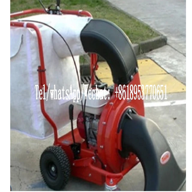 Hand Push Leaf Suction Machine Dry Leaves Wet Leaves Broken Branches ...