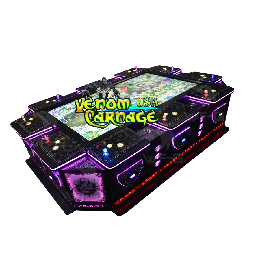 10 Players Big Fish Table Arcade Video Fishing Game Table Game ...