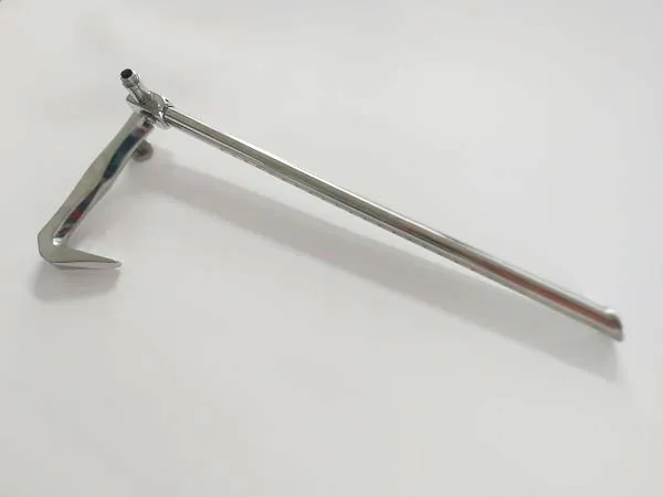 Surgical Ent Esophagoscope Tube With Fiber / Medical Rigid ...