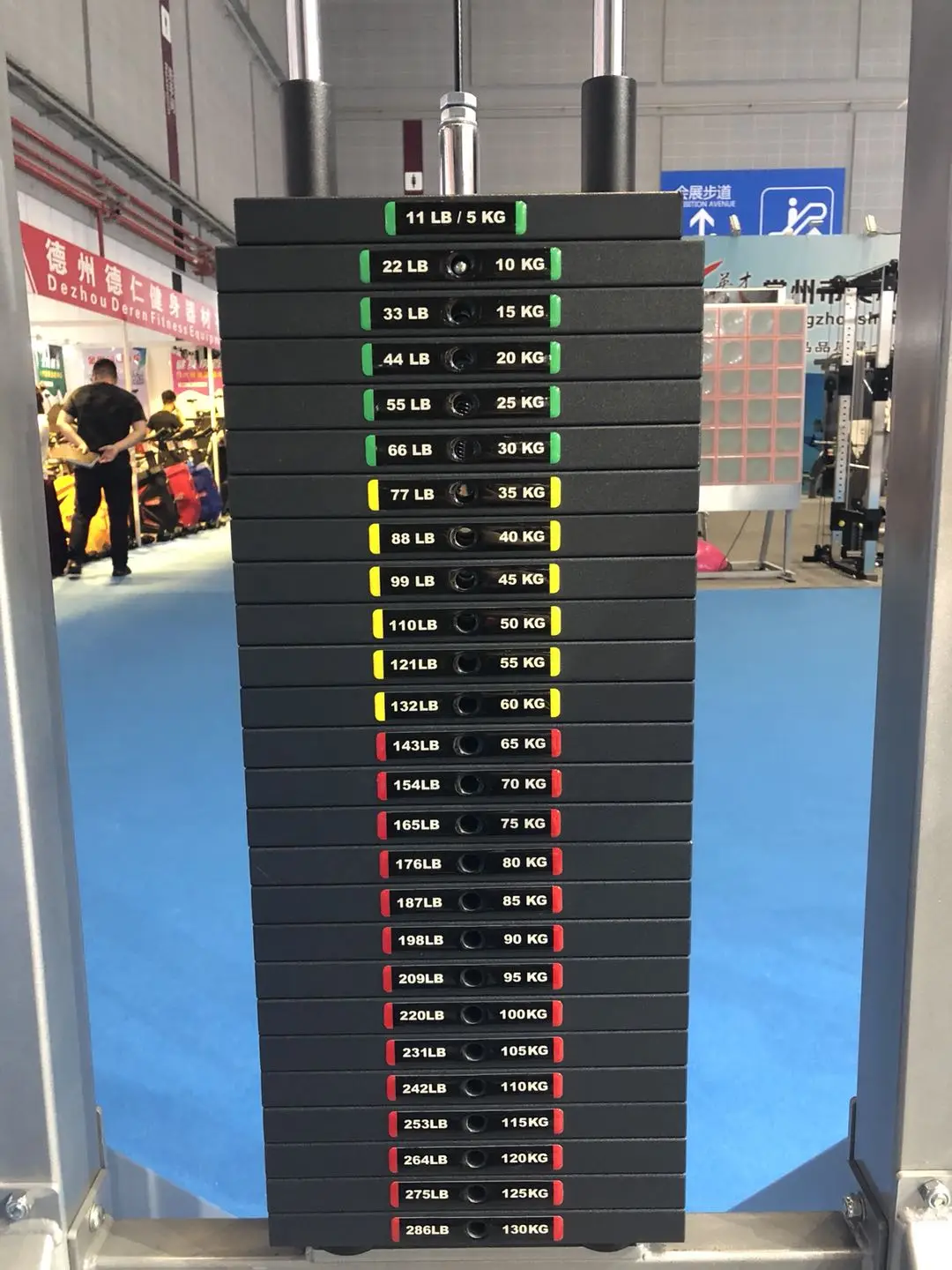 Commercial Multi Gym Stack Steel Weight Stack Plates - Buy Weight Stack ...