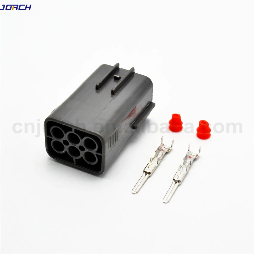 6 Way Male Sumitomo Accelerator Pedal Auto Waterproof Connector 6195-0024 - Buy 6195-0024 Dj7065 ...