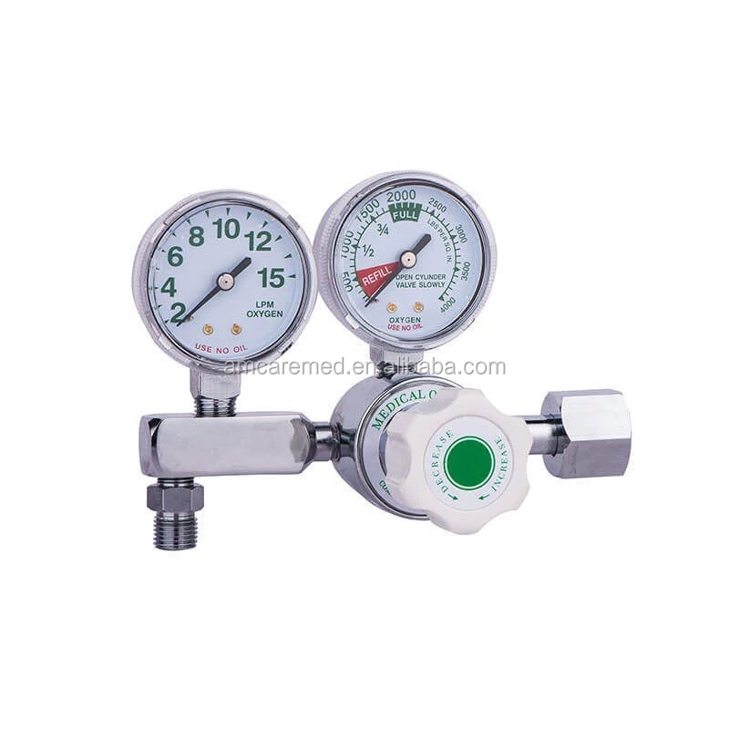 Wall Mounted Medical Oxygen Regulator Medical Gas Pressure Regulators ...