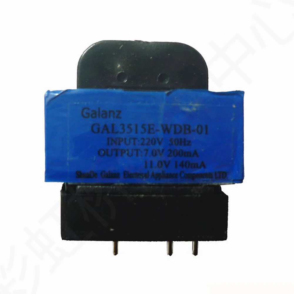 GAL3515E-WDB-01 Microwave Oven Transformer - 220V, 11V, 7V