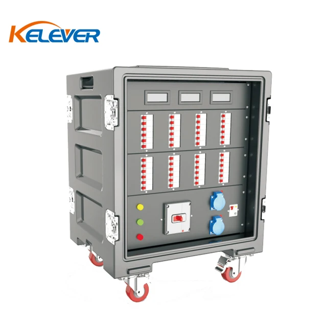 48 Channels 12U Socapex Audio Power Distro Rack - KELEVER