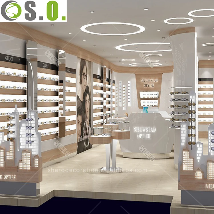 Optical Store Display - Eyeglass Showcase & Furniture