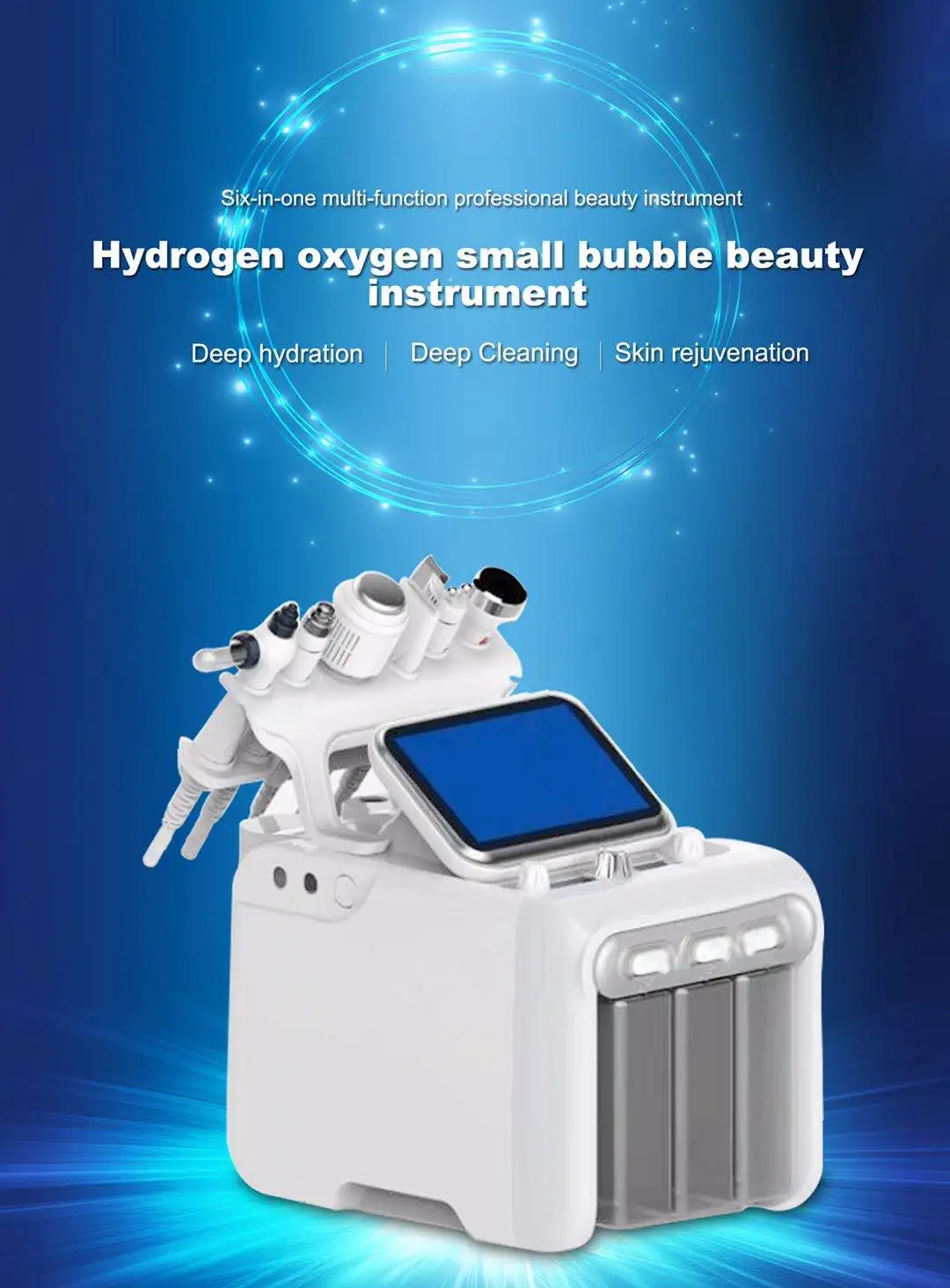 2020 Newest Facial Cleaning Beauty Device Hydra 6in1 H202 Beauty ...