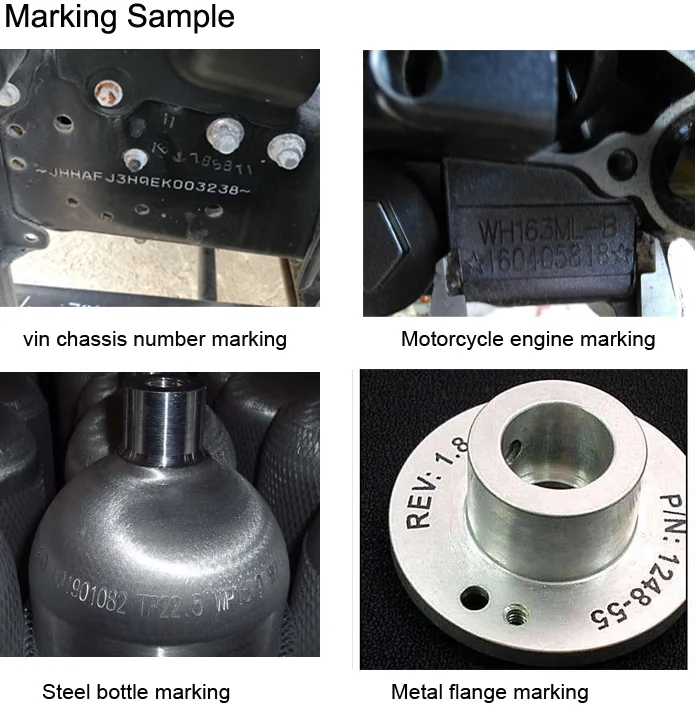 Chassis Number Handheld Dot Peen Marker - Easy & Efficient