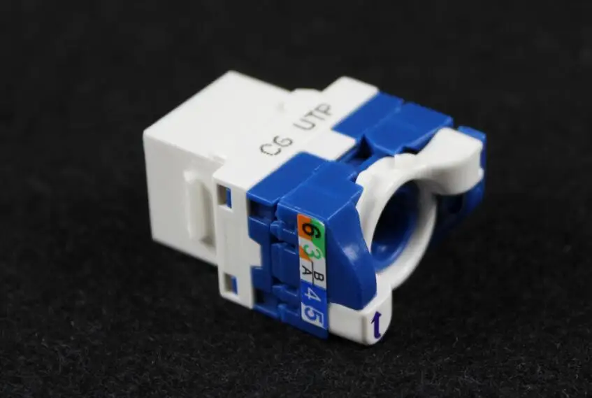 Legrand Rotary Cat6 Tool-Less Keystone Jack - 3u"-50u" Gold Plating