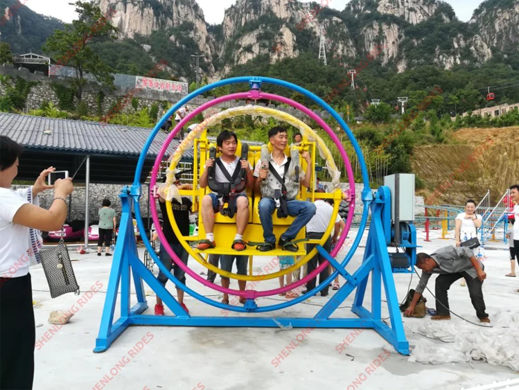 Exciting 6 Seats 3d Human Gyroscope Rides For Sale Spaceball Rides ...