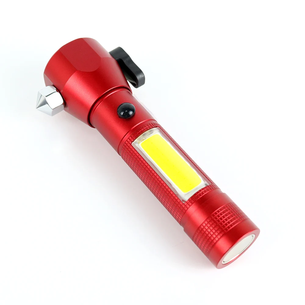Safety Hammer Torch 10w 450 Lumens Waterproof Led Torch Flashlight ...