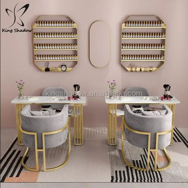 Nails Salon Equipment Pedicure Furniture Nail Saloon Chairs And Desk ...