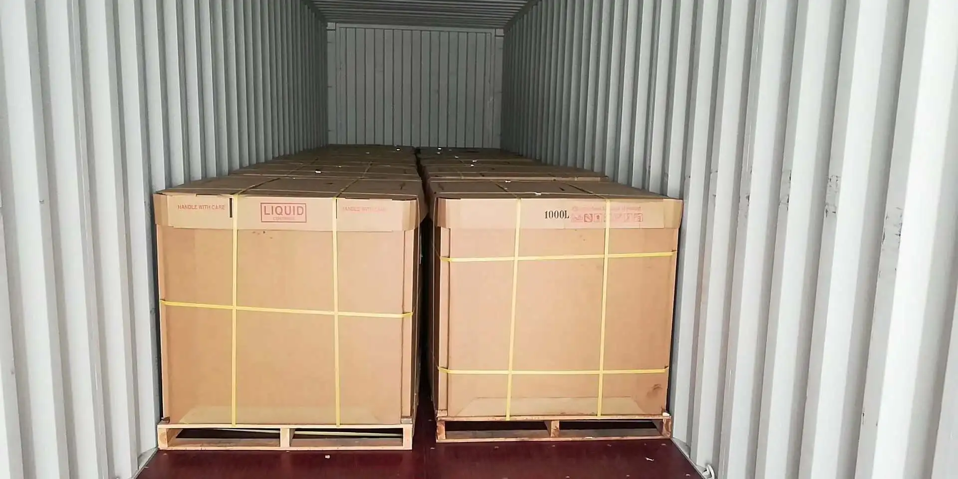 1000l Paper Ibc With Food Grade Liner And Heating Pad For Vco Coconut ...