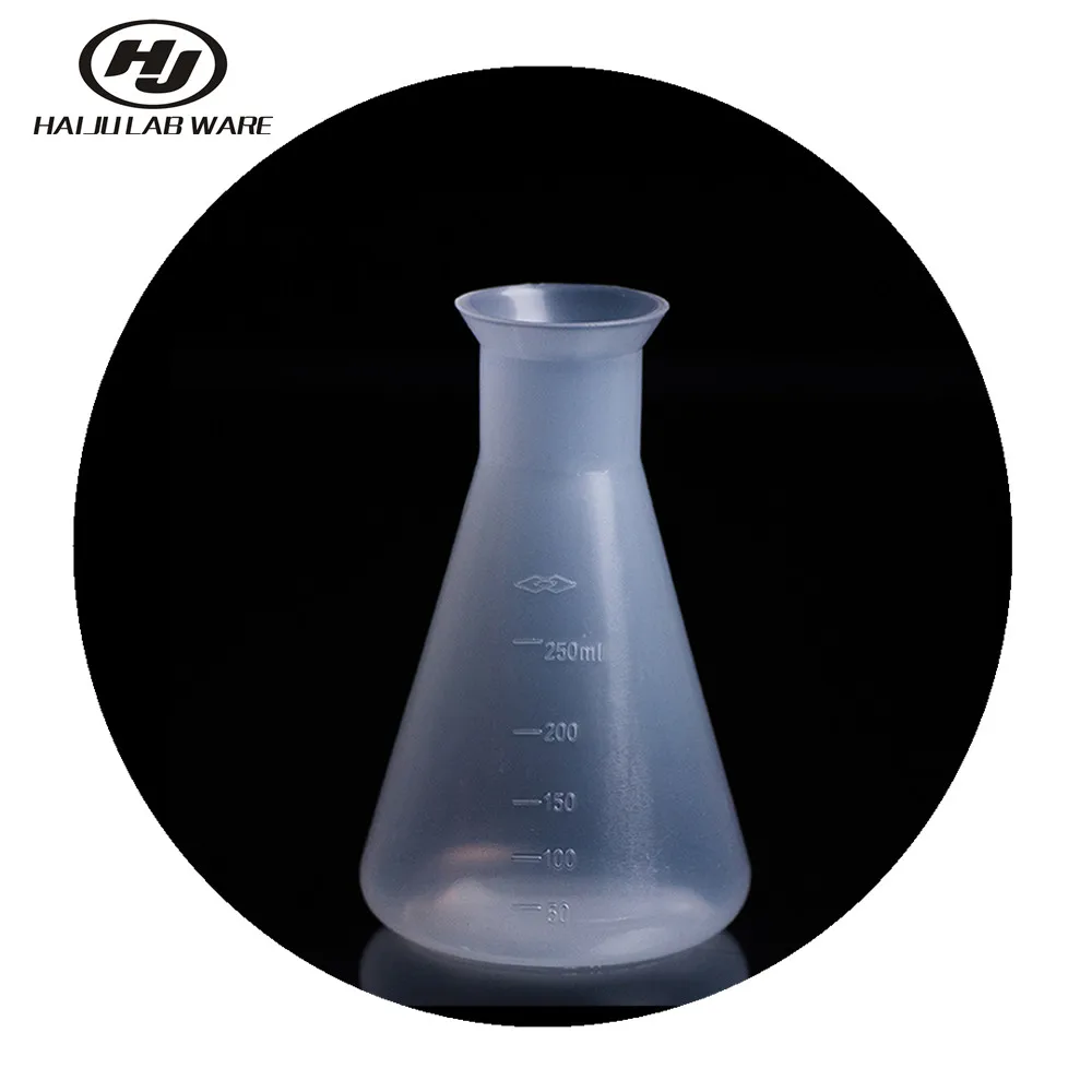 Haiju Lab Plastic Erlenmeyer Flask Narrow Neck Conical Triangle Flask ...