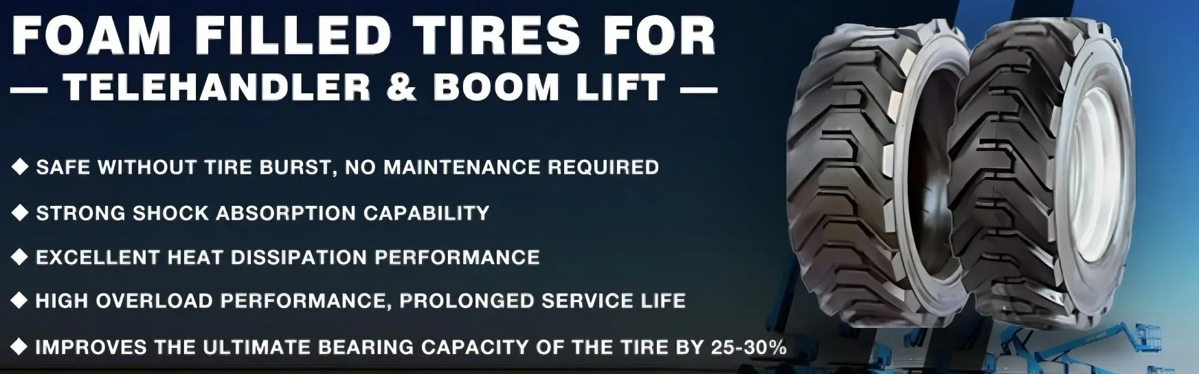 Geelanter solid tire co.,Ltd - PU foam filled tire, Solid Tire